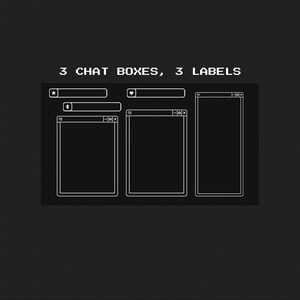 Animated BLACK and White DARK RETRO Twitch Overlay Package Minimal Dark ...