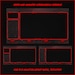 Overlays Stream Animated RED Neon Style Twitch Package - Etsy