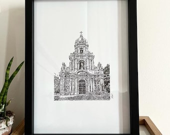Original and Unique Pen & Ink Drawings of Architectural and - Etsy