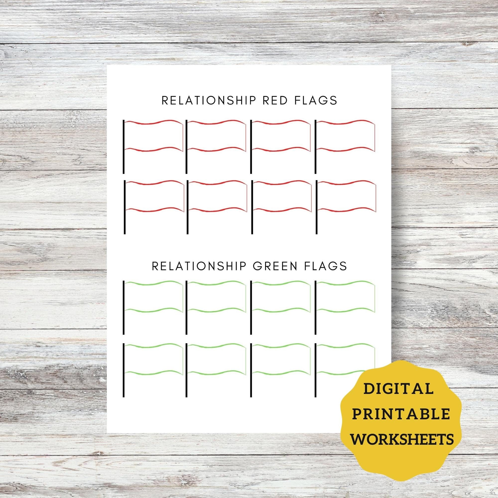 Recognizing Healthy Vs Unhealthy Relationships, Printable Worksheets ...