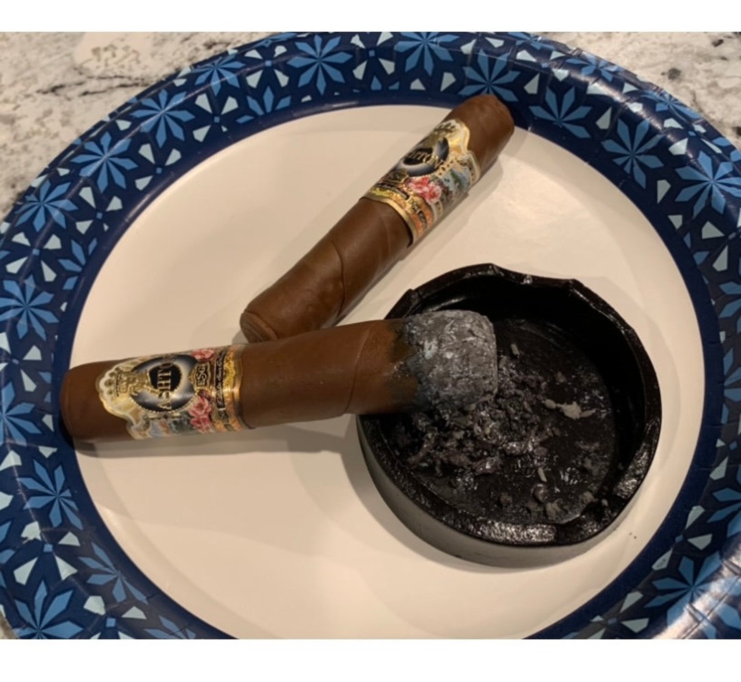 Fondant Cigar Cake Topper, Humidor, Cigar Cutter, Mens Cake Ideas - Etsy