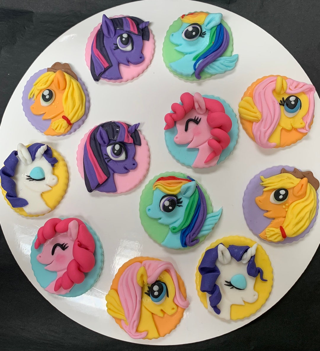 My Little Pony, Cupcake Toppers, Pony Cupcake Toppers, My Little Pony ...