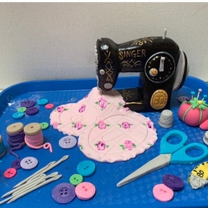 Sewing Cake Topper, Sewing Machine Cake Topper, Quilting Cake Topper ...
