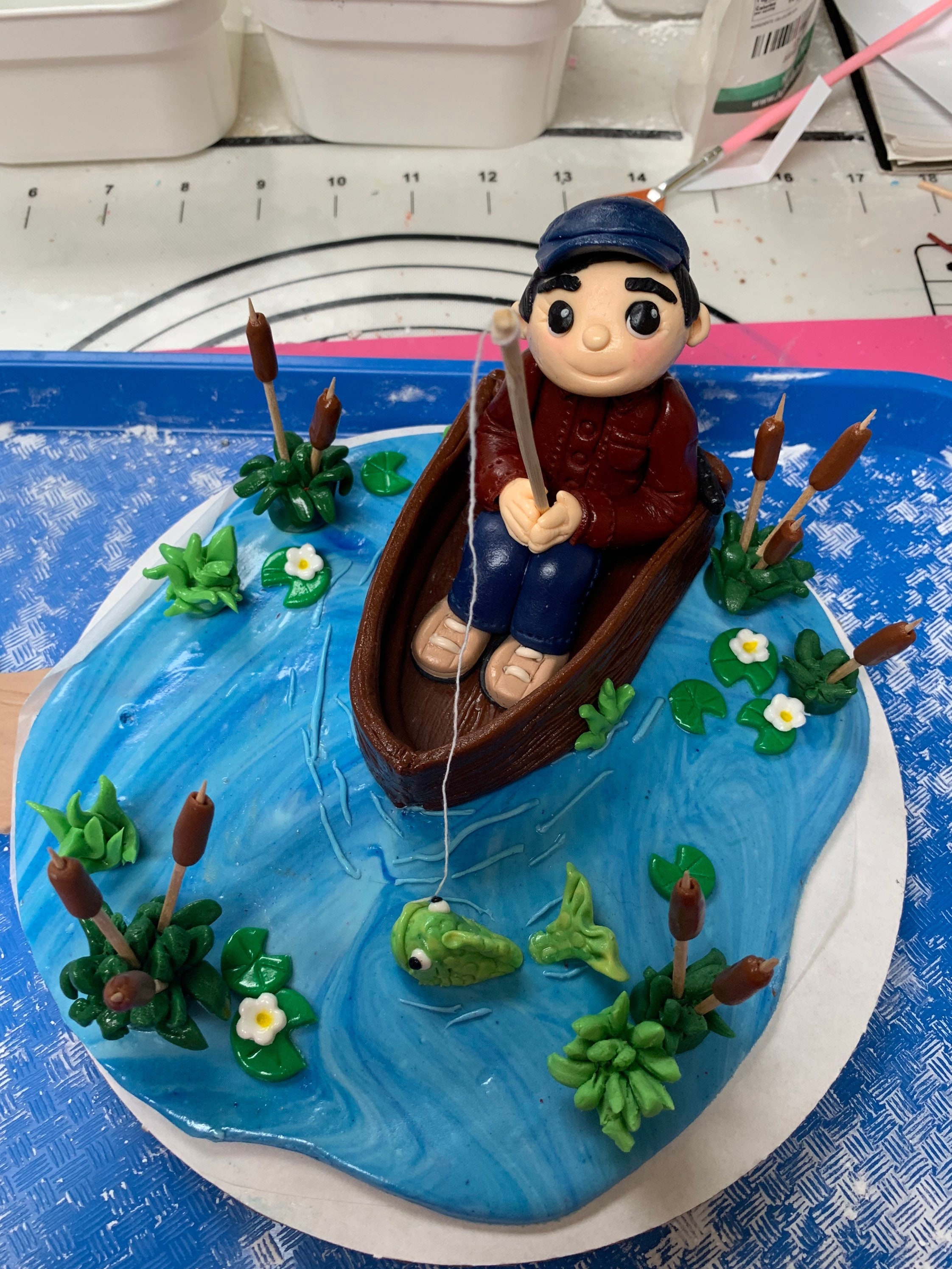 Hunting And Fishing Cake Toppers Duck Hunting Cake Topper, By A