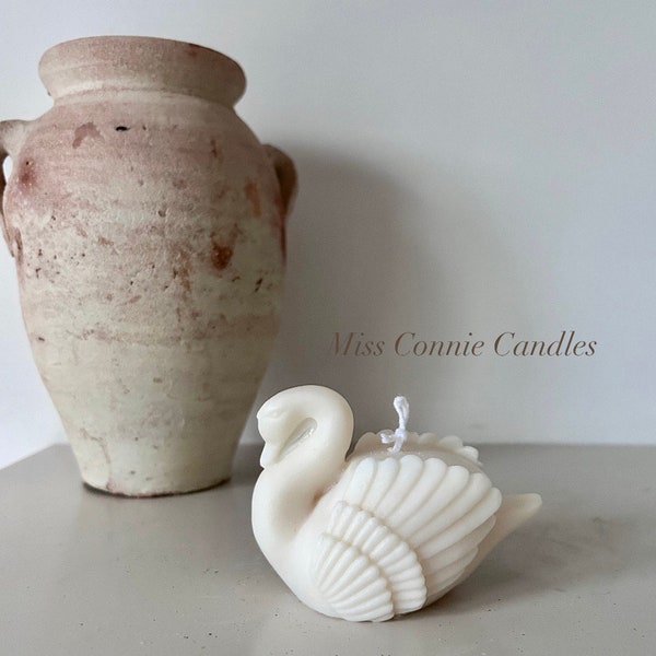 Swan Candle - Etsy