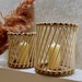 Bamboo Stick Mini Cross Lantern Set of 2 6-4.7 Inc Height - Etsy