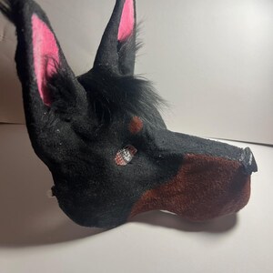 HQ Dog Canine Doberman Pinscher Therian Mask - Etsy