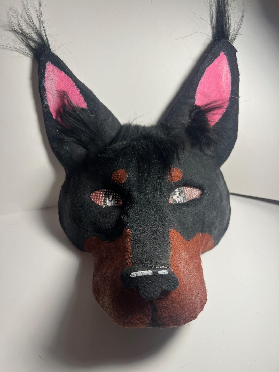 HQ Dog Canine Doberman Pinscher Therian Mask - Etsy