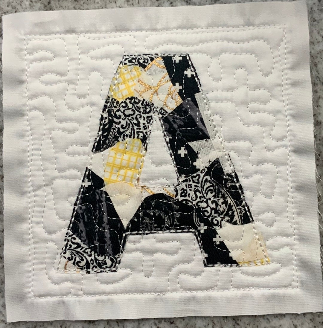 Fabric Collage Applique - Etsy