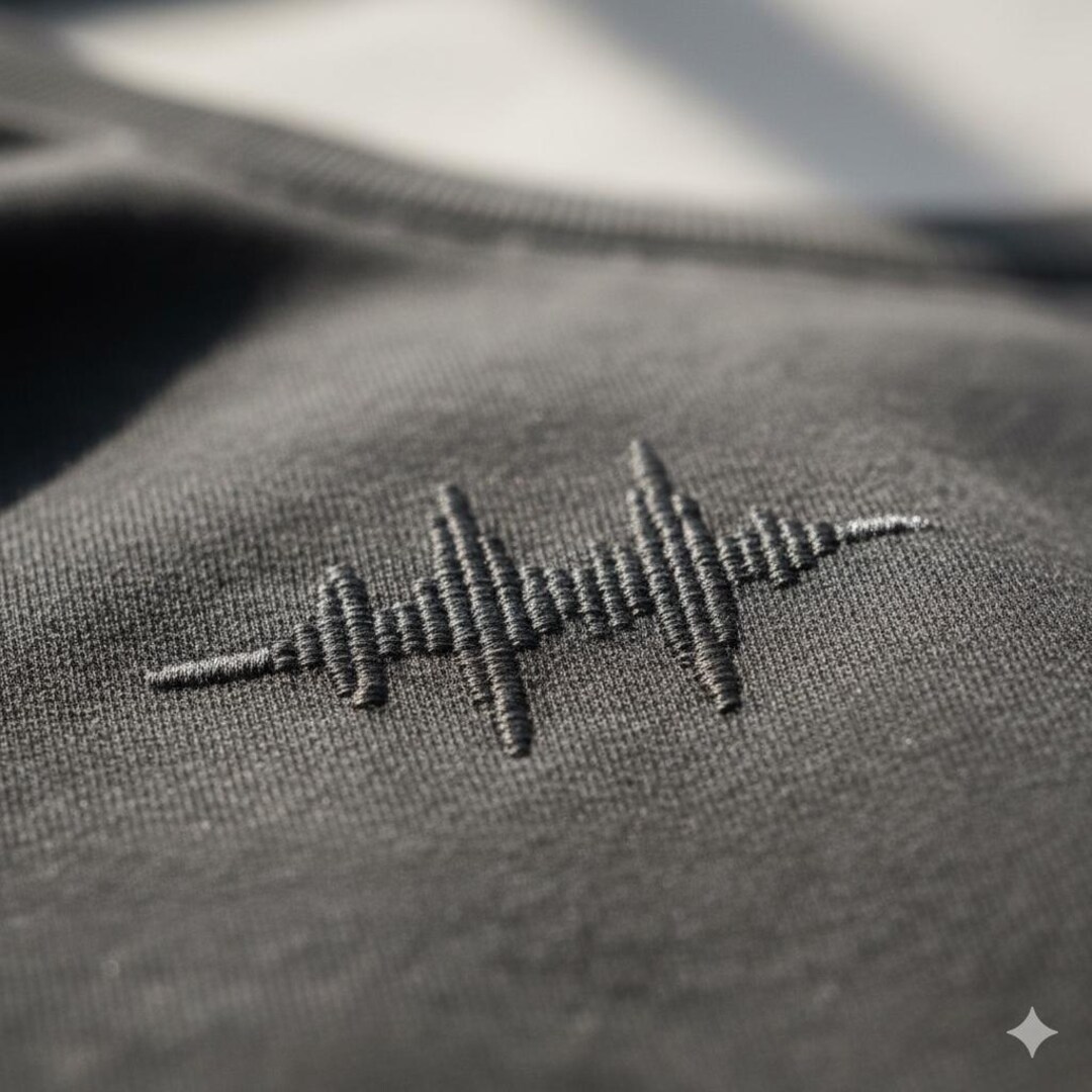 Soundwave Secrets: Quiet Luxury Monochromatic Embroidery | Personalized ...