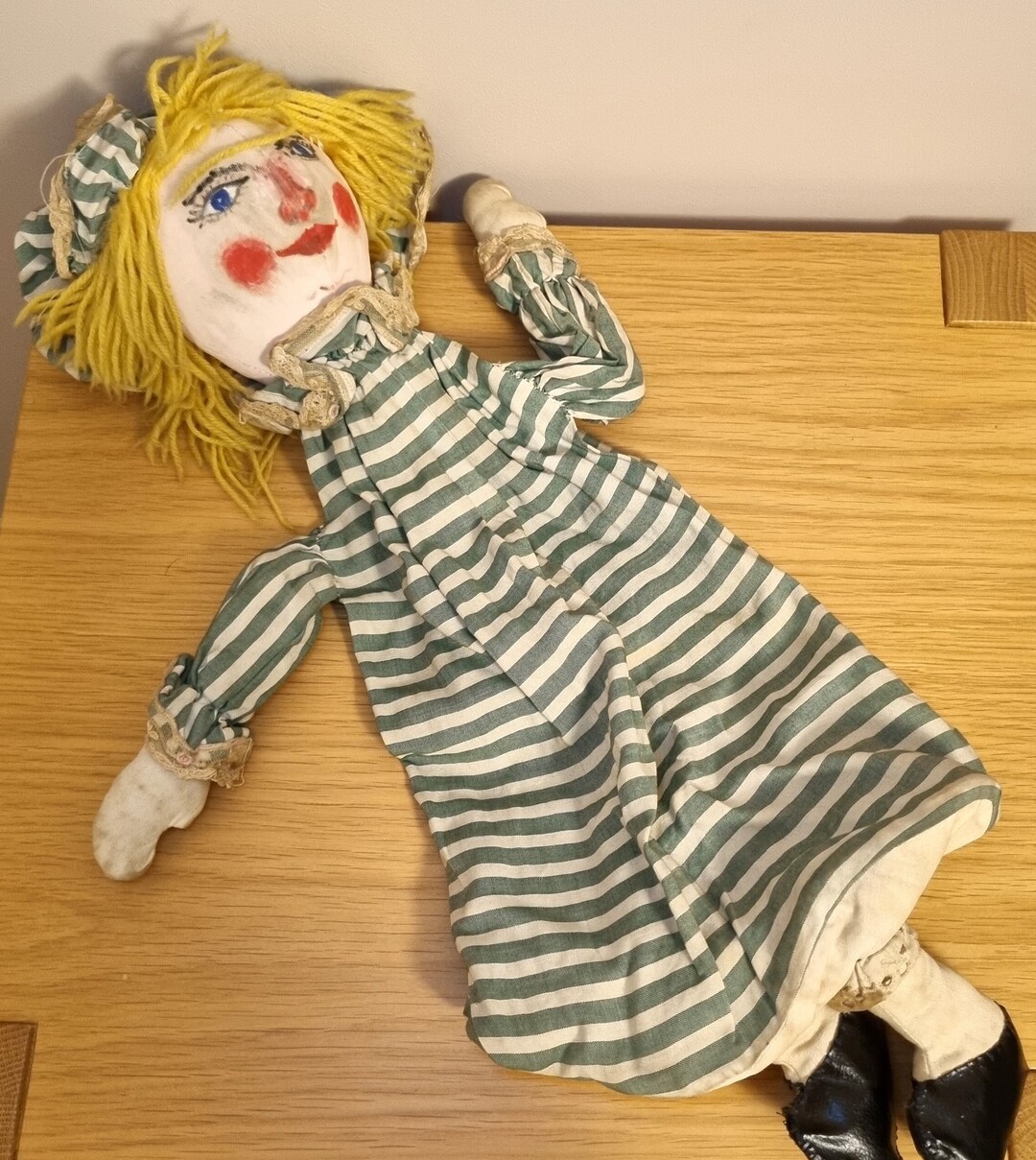 1930s Novelty Handmade Rag Doll Nightdress Case, Collectable Sleepwear ...