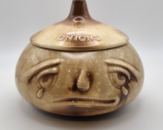 1970s 'crying Onions' Pot, Sylvac England, Onion Pot, Pickled Onion Pot ...