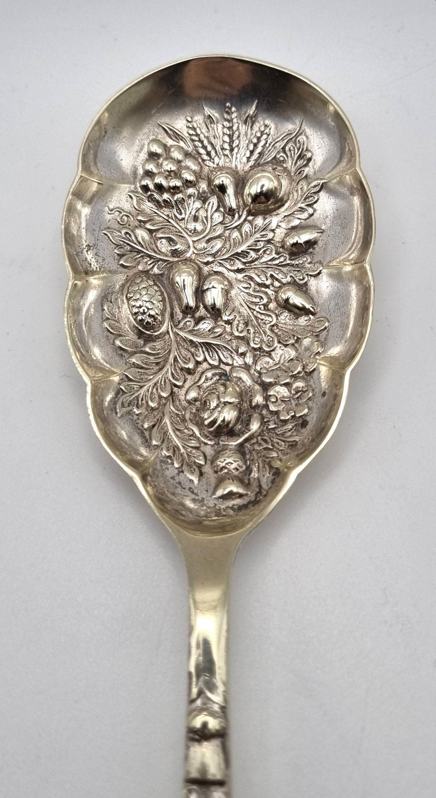 Victorian Silver Plated (EPNS) Berry Spoon - Etsy UK