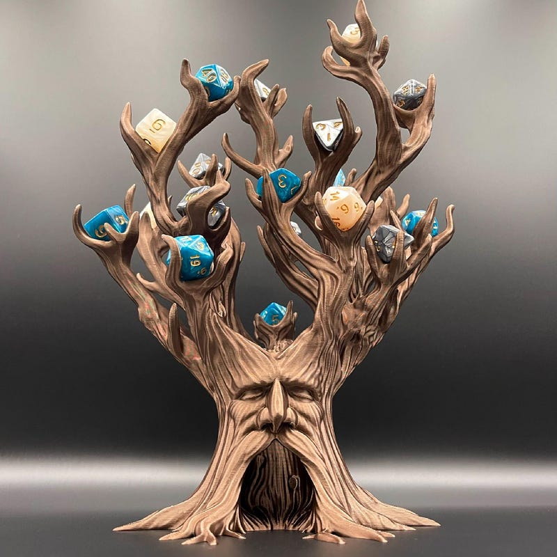 Metal Tree Dice - Etsy