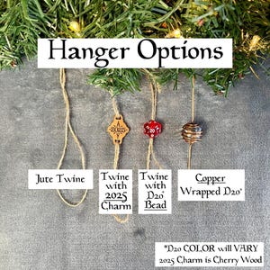 Bell Shape Sleigh Bells Ring ROLL INITIATIVE Ornament | RPG Christmas ...