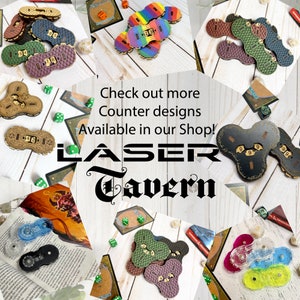 Hit Point Counter Life Counter MTG Counter Mtg Gift TTRPG Life Tracker ...