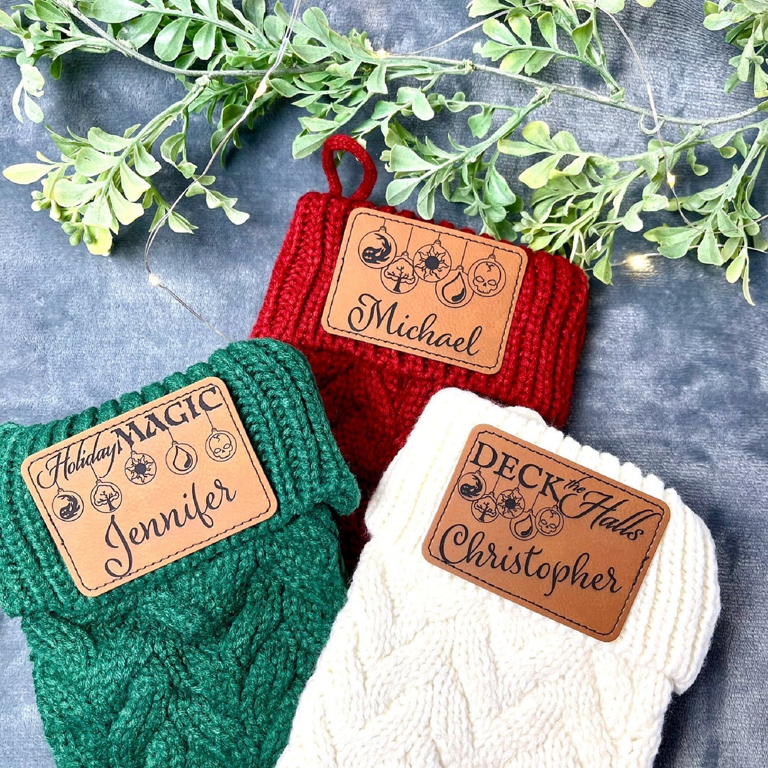 Mtg Personalized Stocking | Custom Christmas Stocking With Name ...