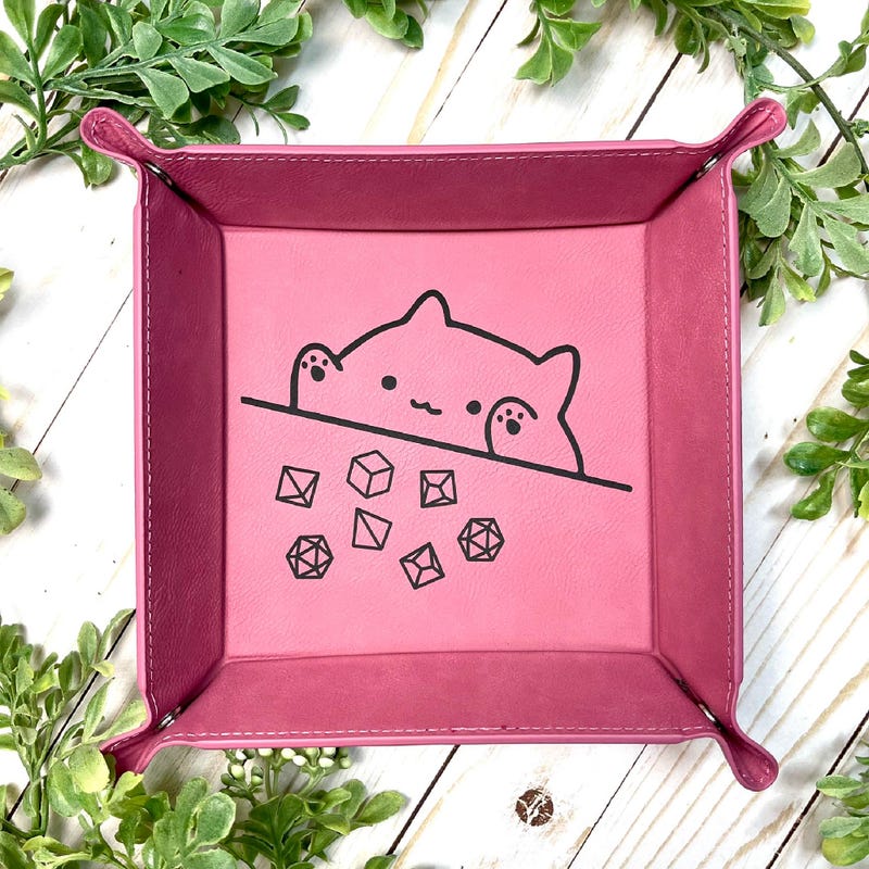 Cute Dice Box and Tray - Etsy