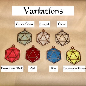 D20 Dice Ornament, TTRPG, Dnd, Role Playing - Etsy