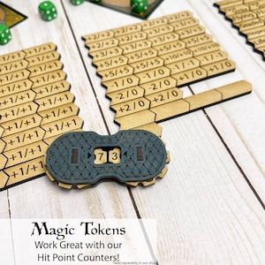 Elvish Script Hit Point Counter | Life Health Counter | MTG Counter ...