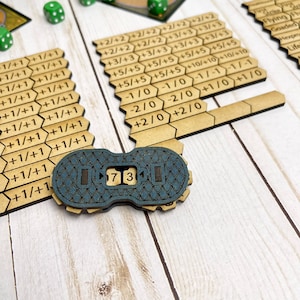 120+5 Mtg Counters MEGA Pack | Mdf Wood | Tokens for Magic the ...