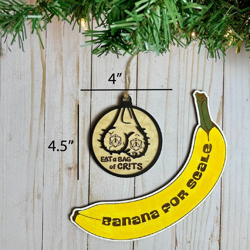 NAUGHTY Boobs and Balls Ornaments | Mature | RPG Christmas Gift | D20 D ...