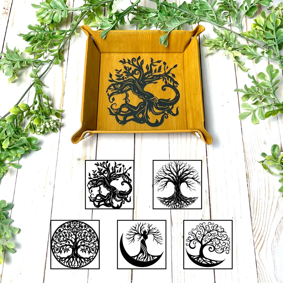 5 Images Tree of Life Dnd Dice Tray | Dungeons & Dragons | Multiple ...