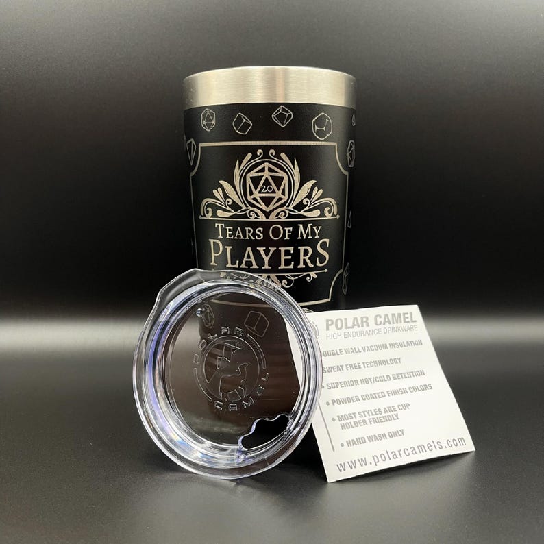 20 Oz Tumbler for D&D Players Top | Dungeon Master Cup | RPG Gamer ...