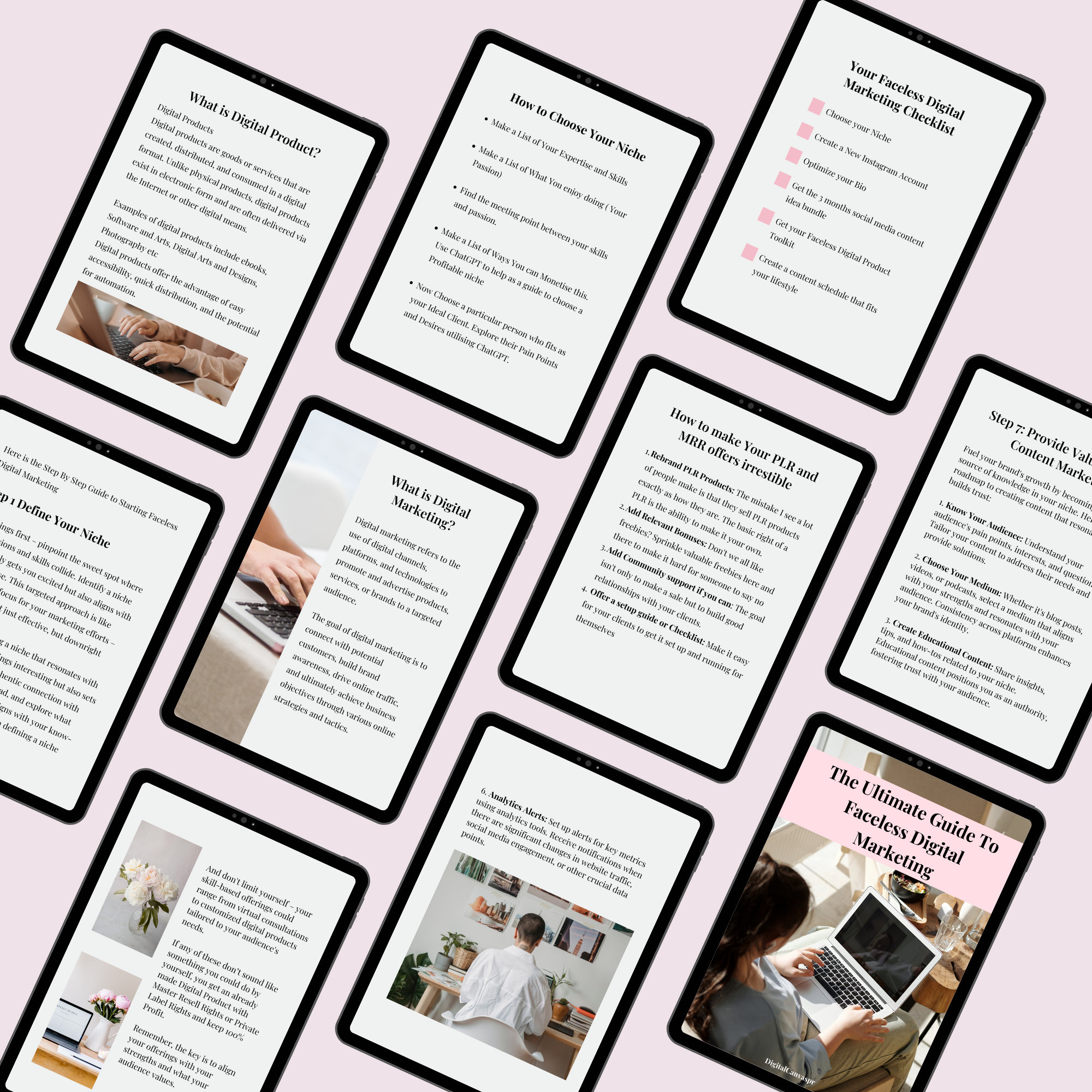 Ultimate Guide to Faceless Digital Marketing Ebook: Expert Tips ...