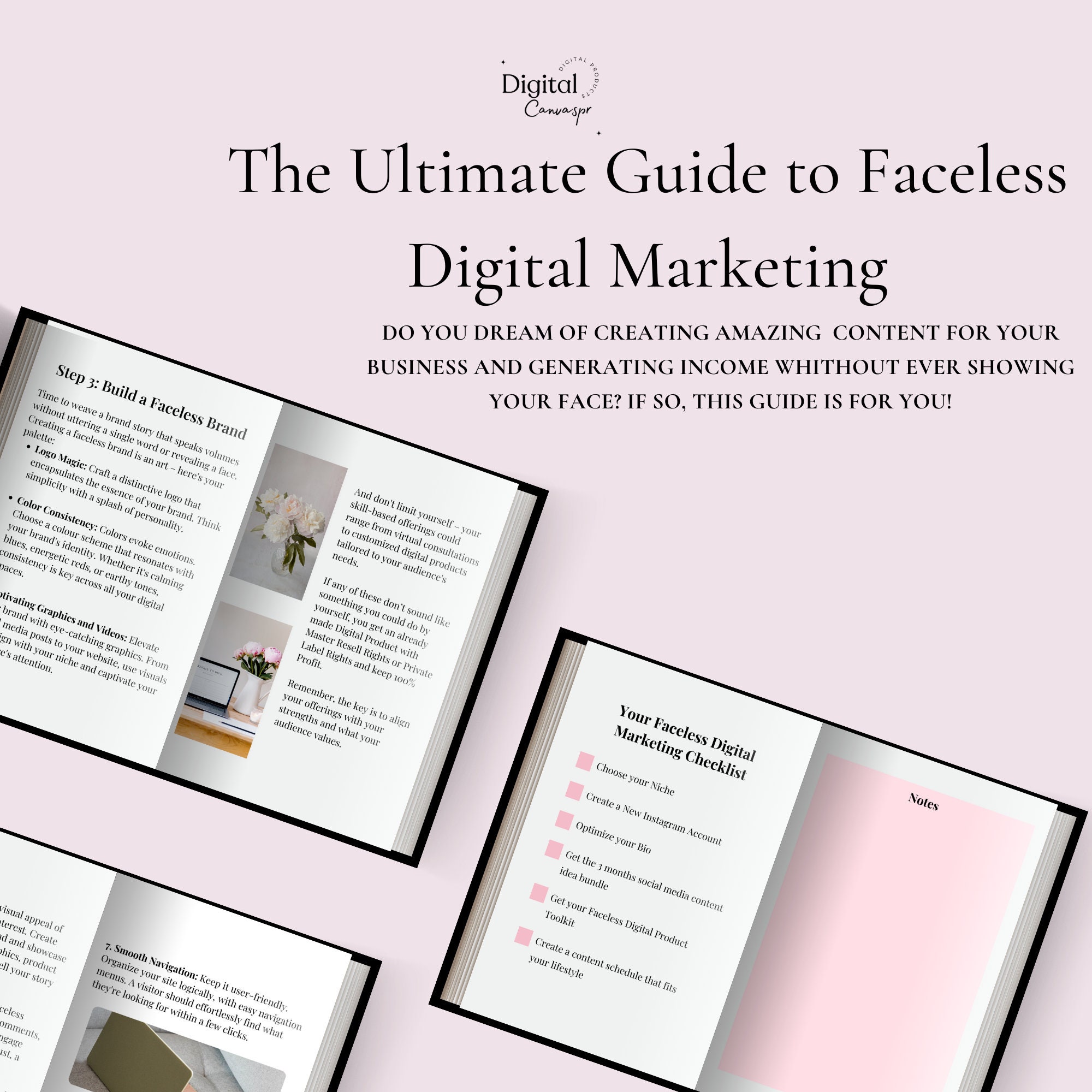 Ultimate Guide to Faceless Digital Marketing Ebook: Expert Tips ...