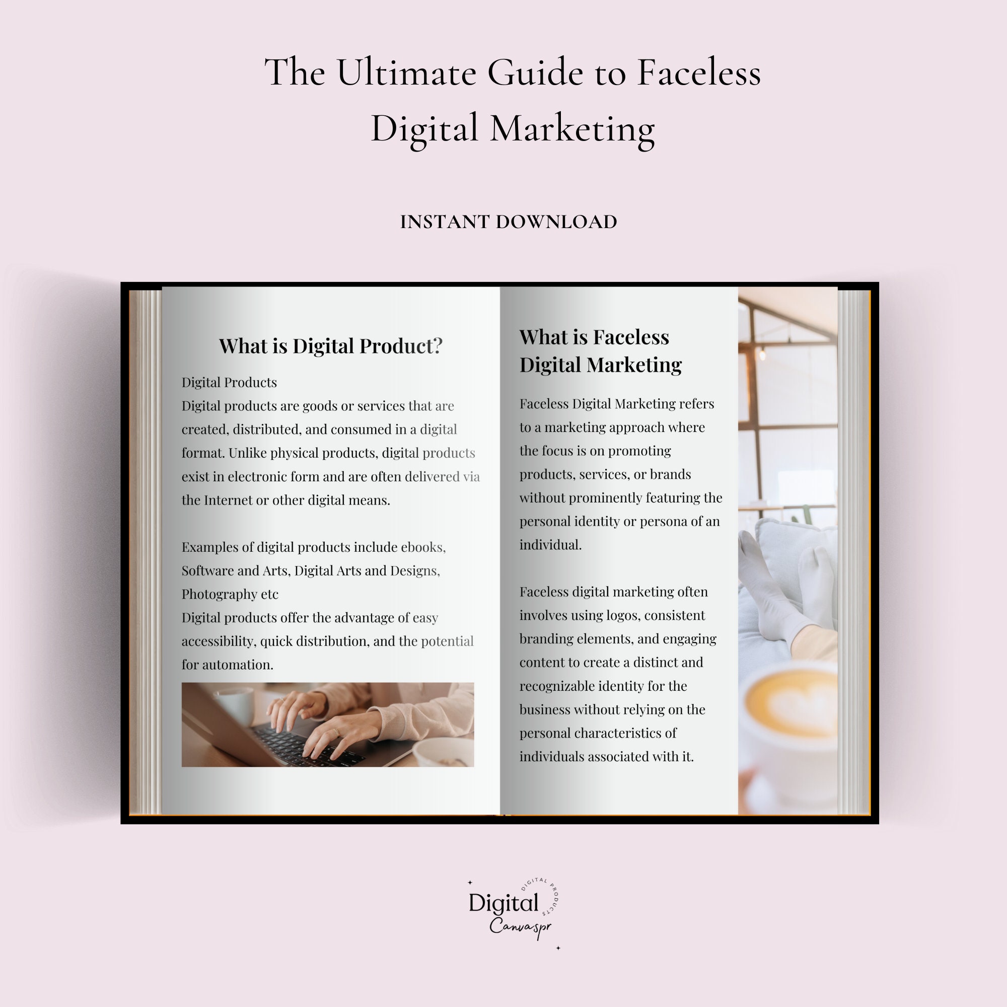 Ultimate Guide to Faceless Digital Marketing Ebook: Expert Tips ...