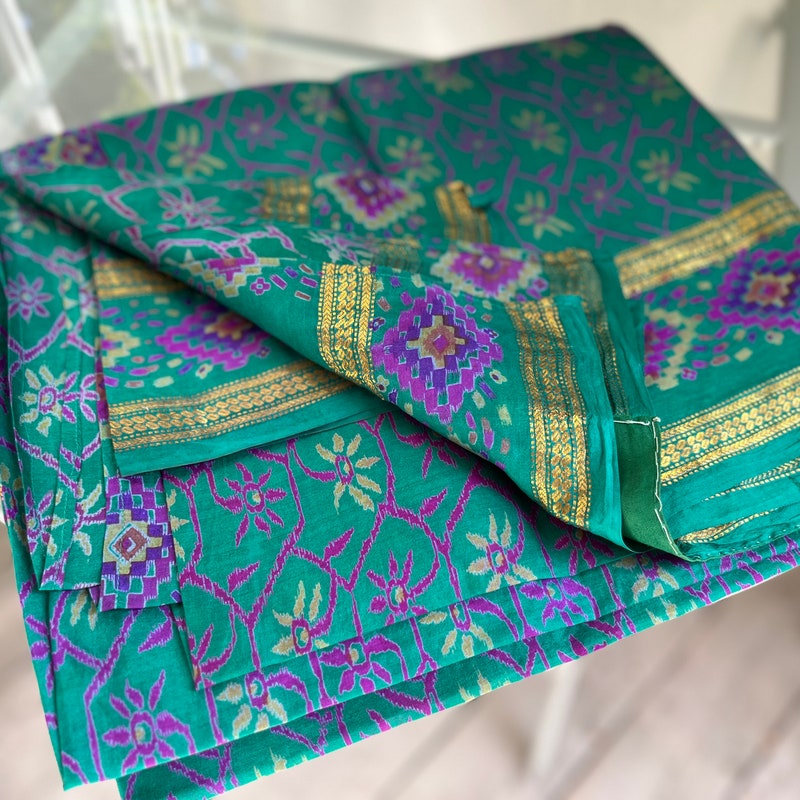Indian Silk Fabric - Etsy
