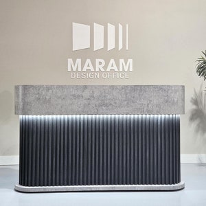 Ruby Reception Desk Tambour (panels) - Etsy