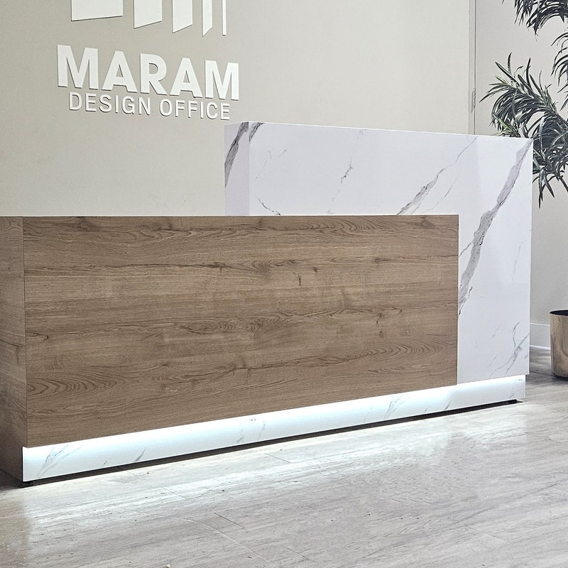 Reception Desk With Counter - Etsy
