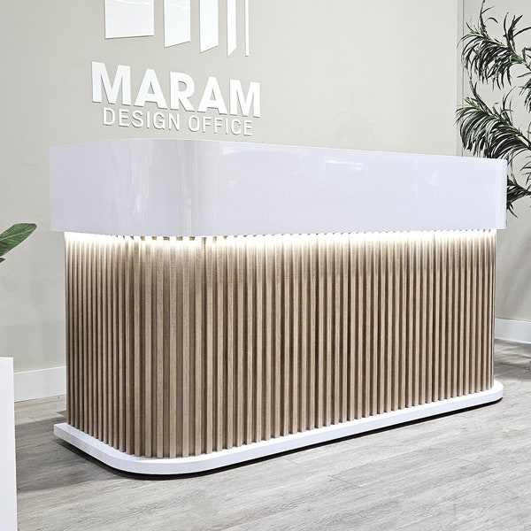 Small Reception Desk - Etsy