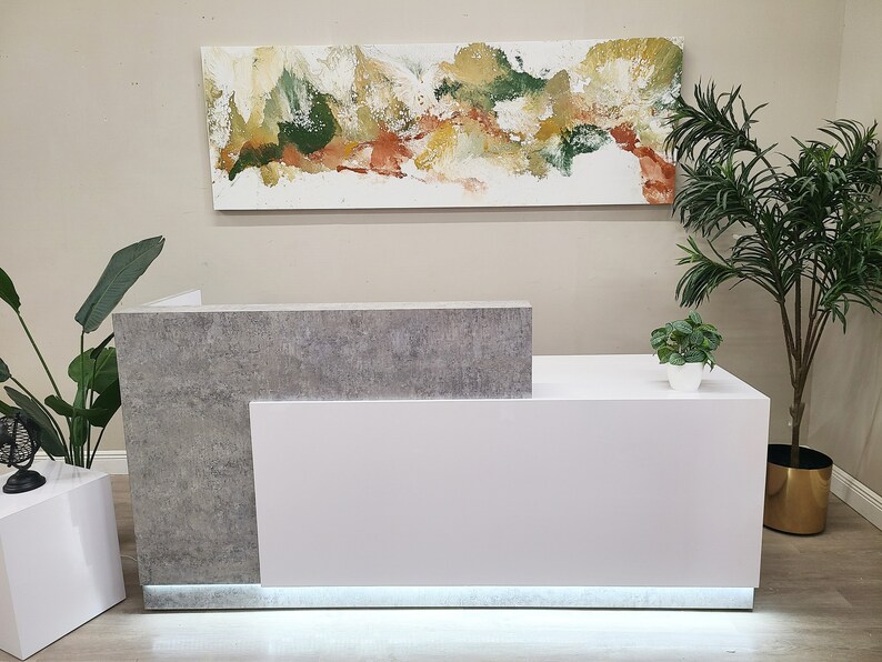 Jade Plus Reception Desk - Etsy