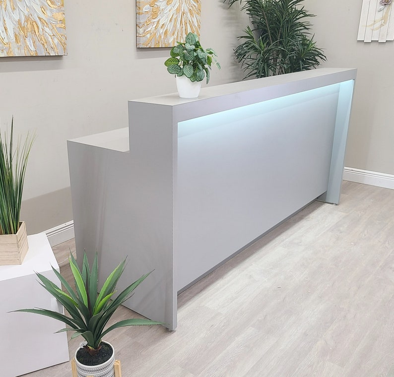 Aquamarine Reception Desk - Etsy