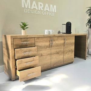 Storage Credenza (planked Urban Oak) - Etsy