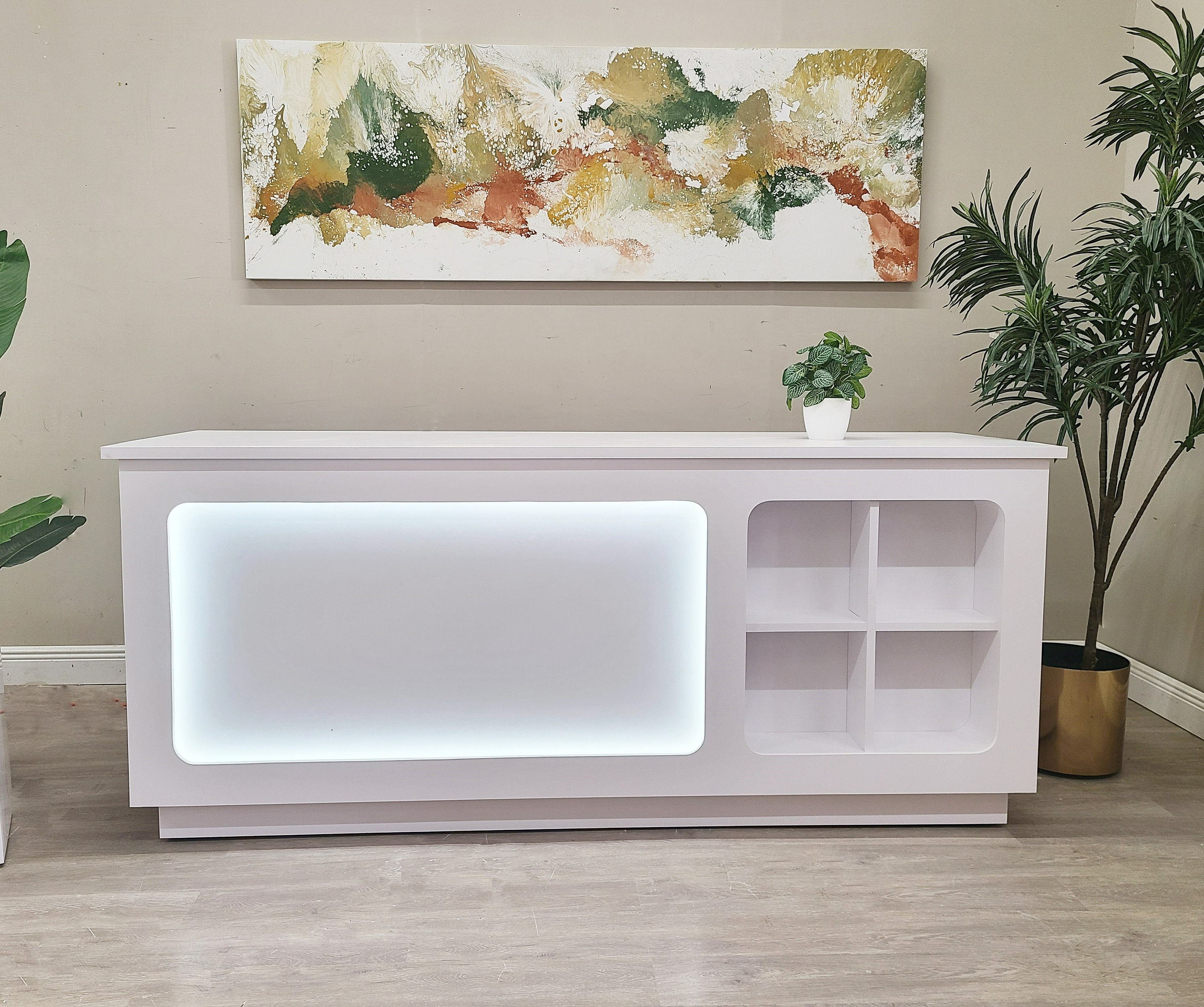 Sapphire Reception Desk (no Top) - Etsy