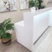 Aquamarine Standing Reception Desk - Etsy