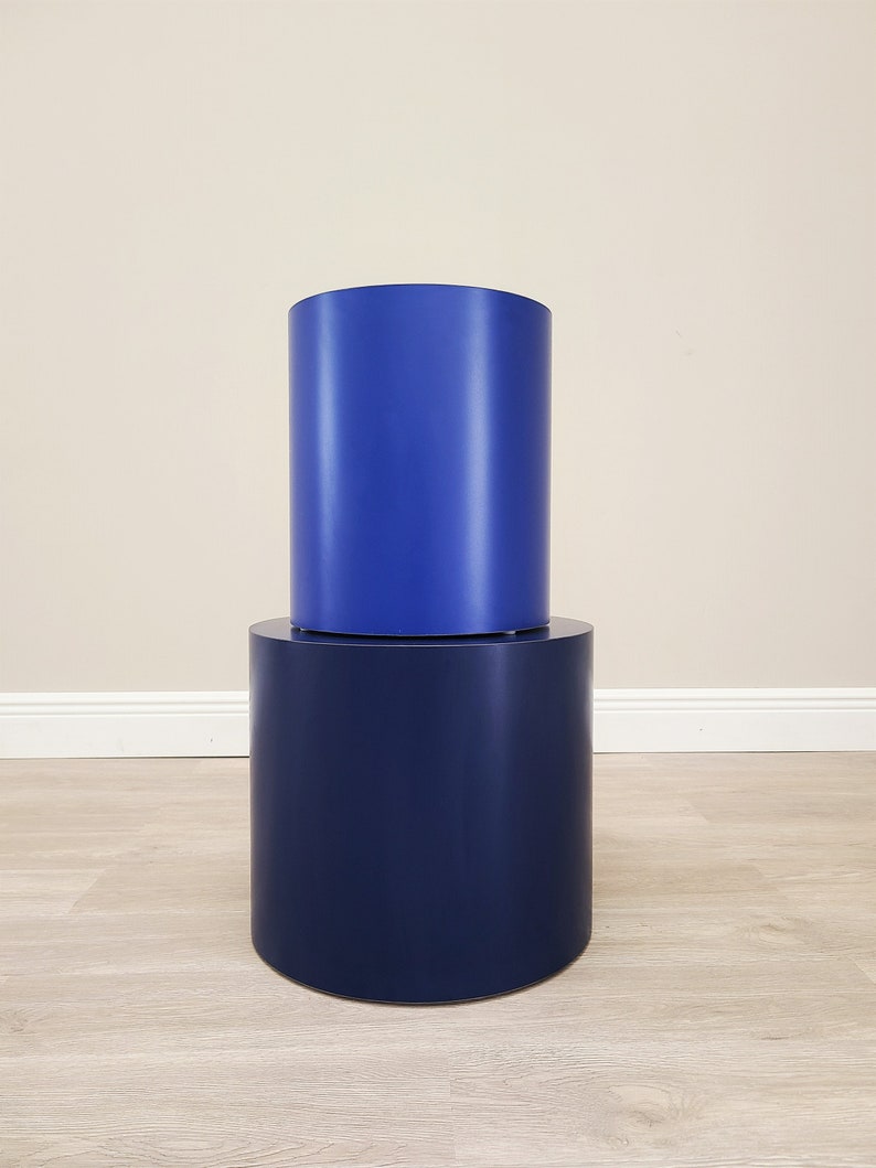 Cylinder Pedestal Stand, Sculpture Pedestal Stand, Portable Pedestal ...