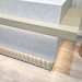 Opal Reception Desk WHITE SHALESTONE 9525-34, 2 8844-WR Aged Ash Wood ...