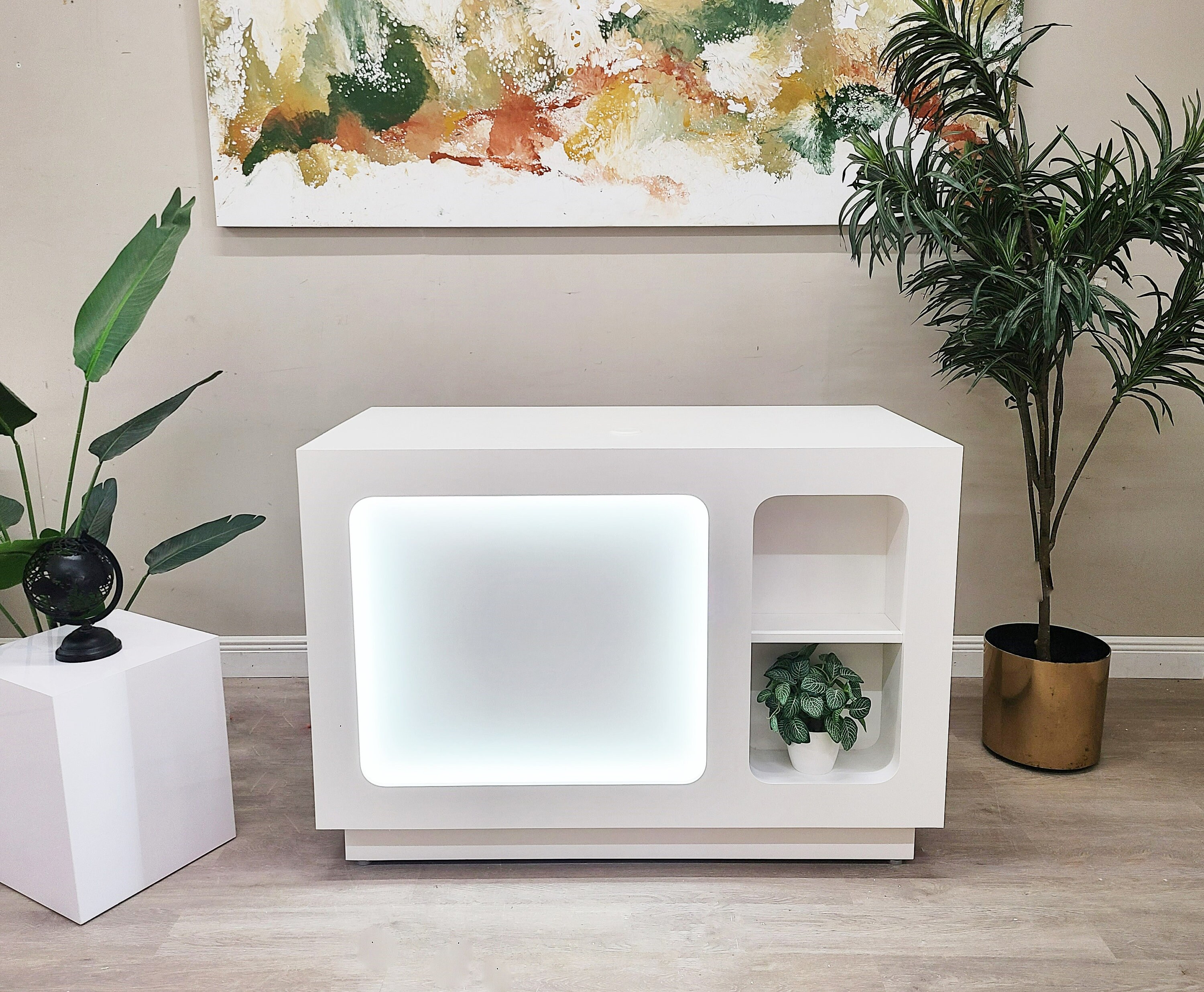 Sapphire Reception Desk (no Top) - Etsy