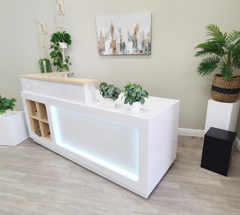 Sapphire Reception Desk - Etsy