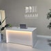 Aquamarine Modern Desk - Etsy