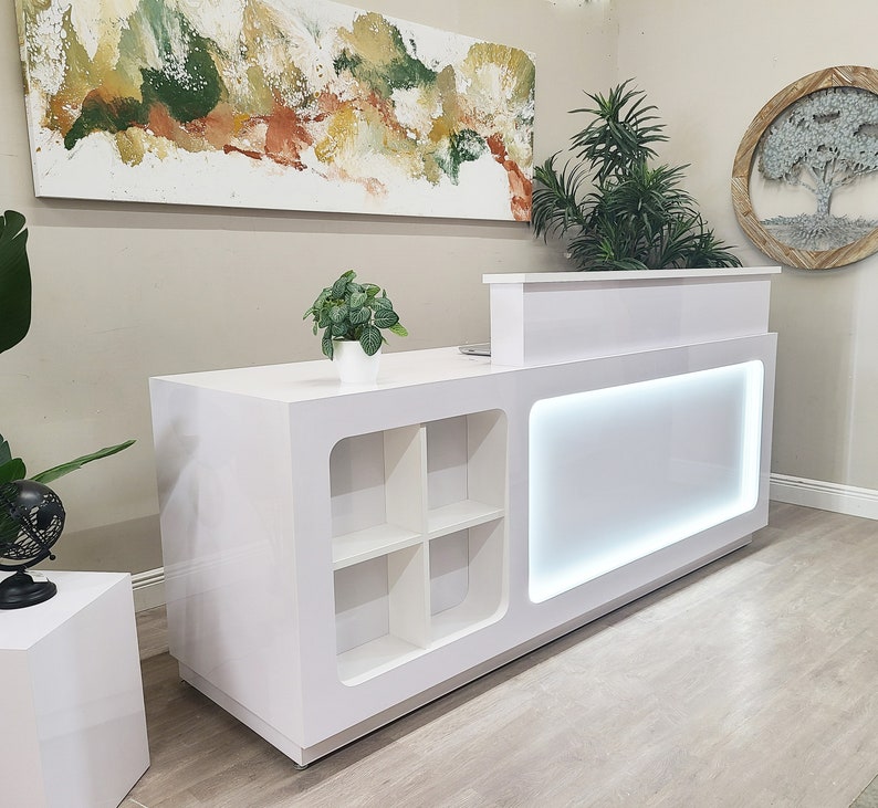 Sapphire Reception Desk - Etsy
