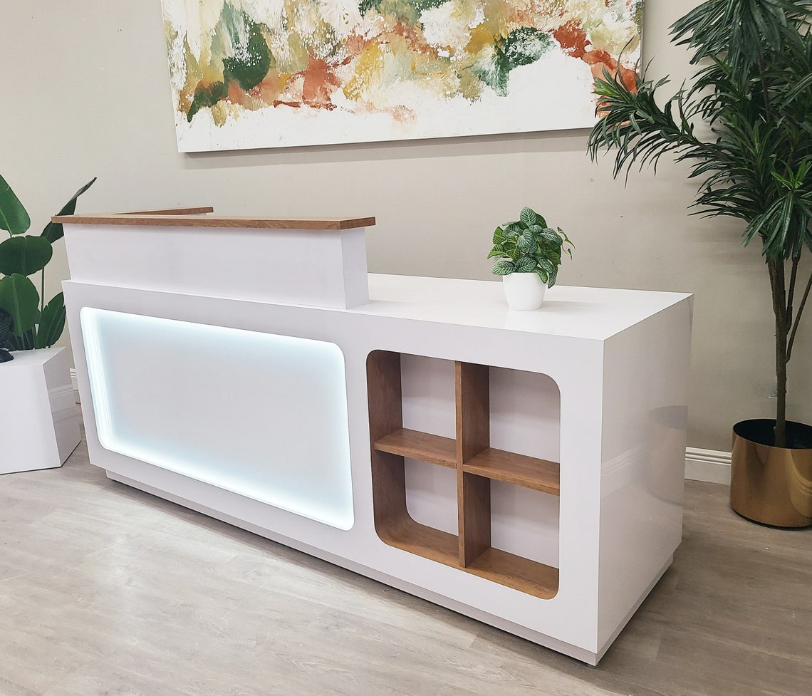Sapphire Reception Desk - Etsy