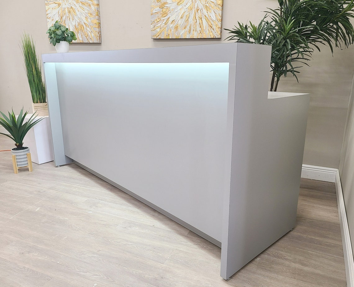 Aquamarine Reception Desk - Etsy