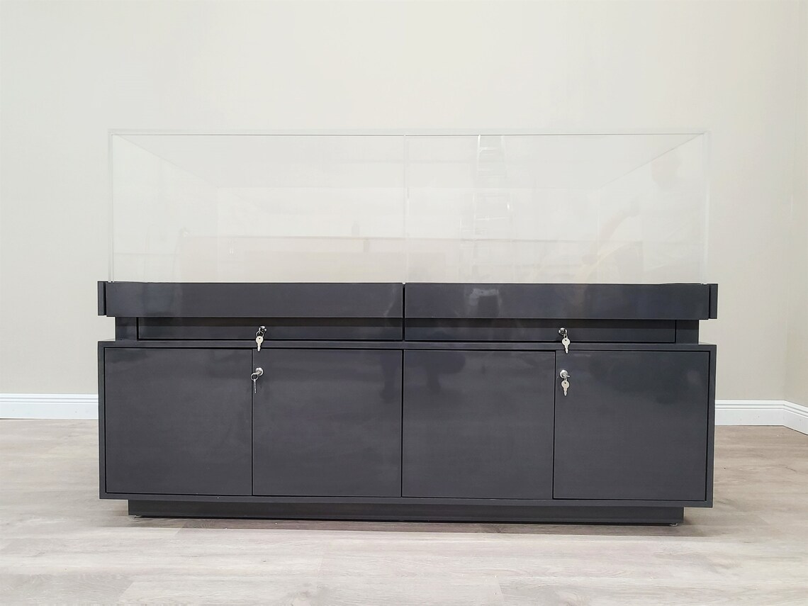 Showcases Acrylic Display Case and Wood - Etsy