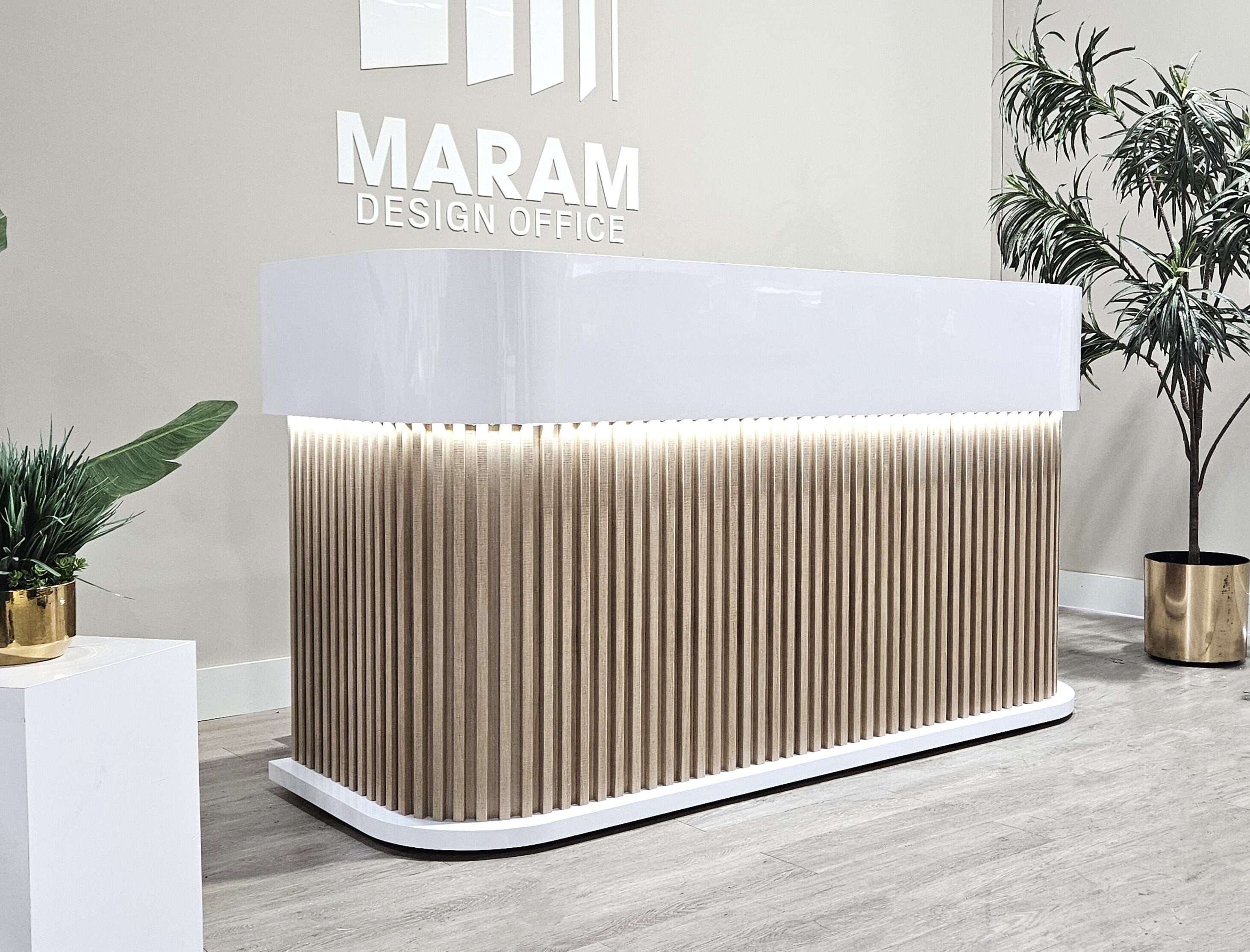 Ruby Reception Desk Tambour (panels) - Etsy